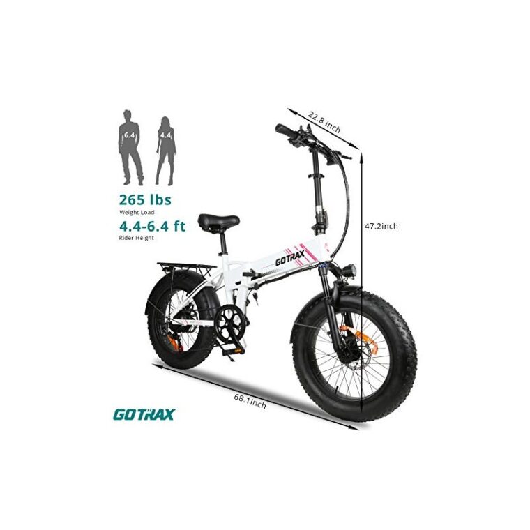 Gotrax Ebe 4 – Vélo Électrique Fat Bike Pliable – Ebike VTT Rive-Sud